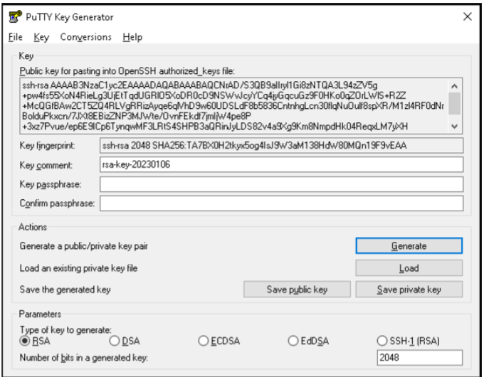 Manual to start using SCP upload Manual to start using SCP upload